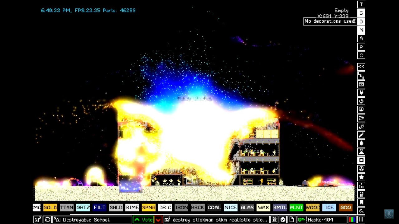 The powder toy, Amazing Physics app! - YouTube