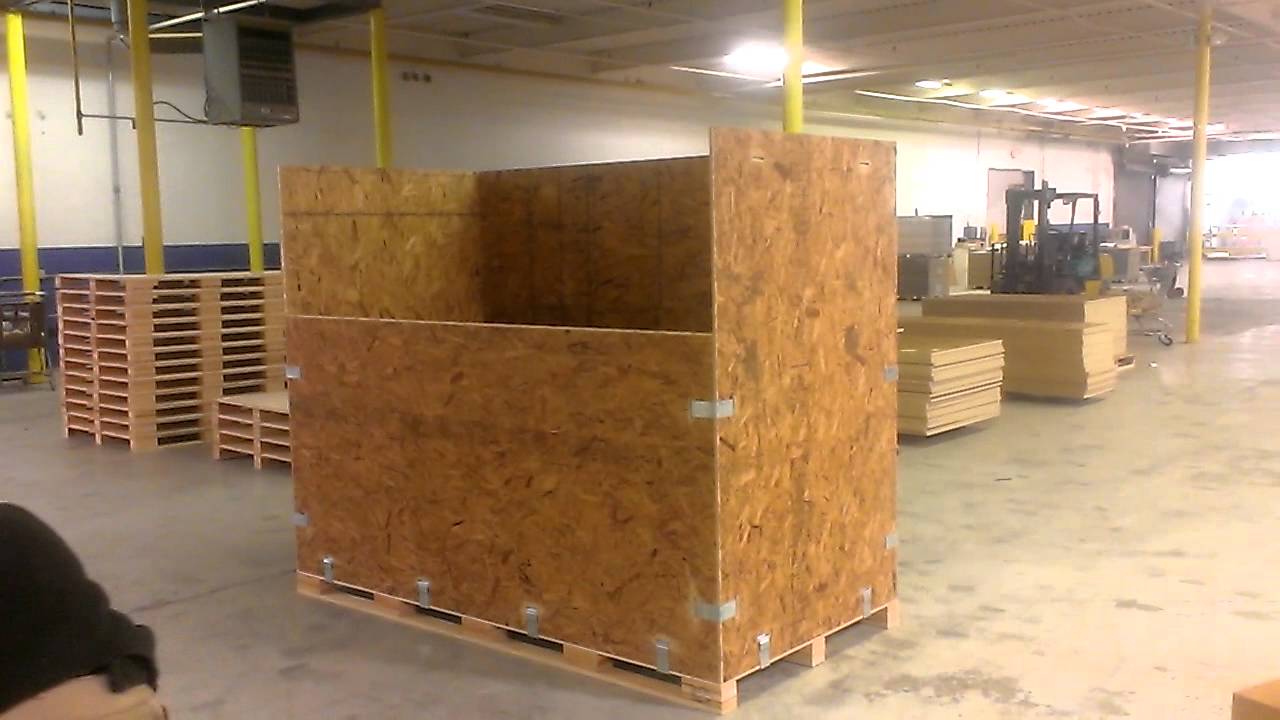 Quick Crate Split Panel Crate Disassembly Video - YouTube