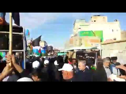 KERBELADA İMAM HUSEYN AGANİN MEHZERİNDE