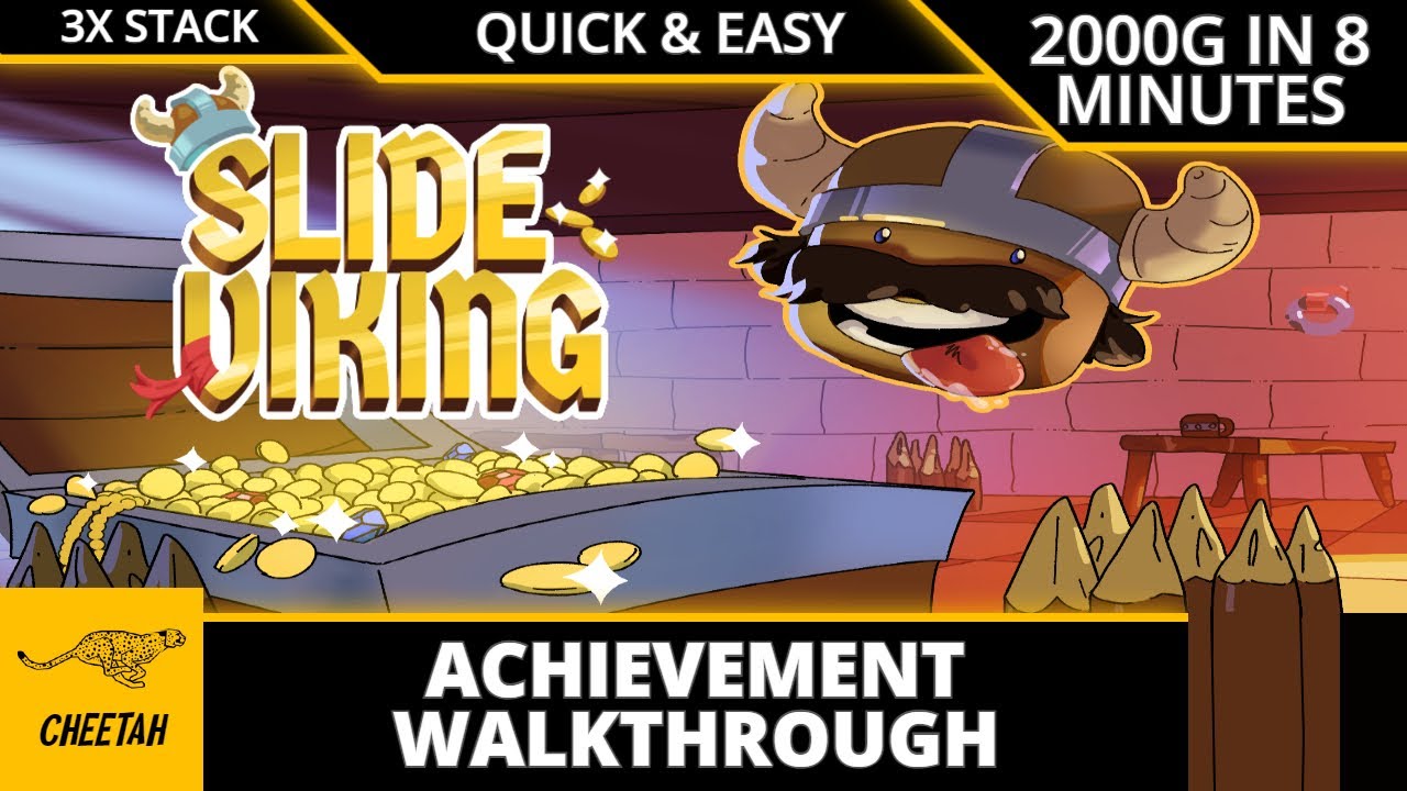 Slide Viking - Achievement Walkthrough (2000G IN 8 MINUTES) EASY 6000G ...