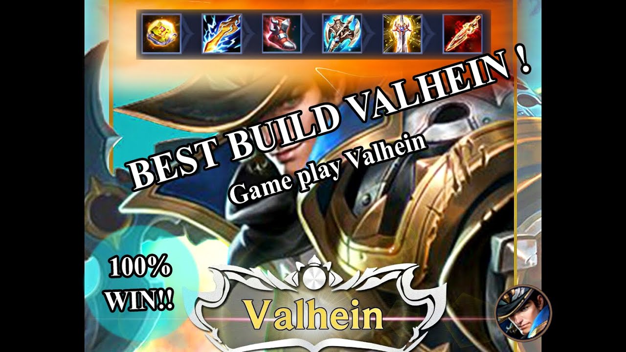 BEST BUILD VALHEIN & GAME PLAY! 1 DEF 4 ATK | AoV | #1 - YouTube