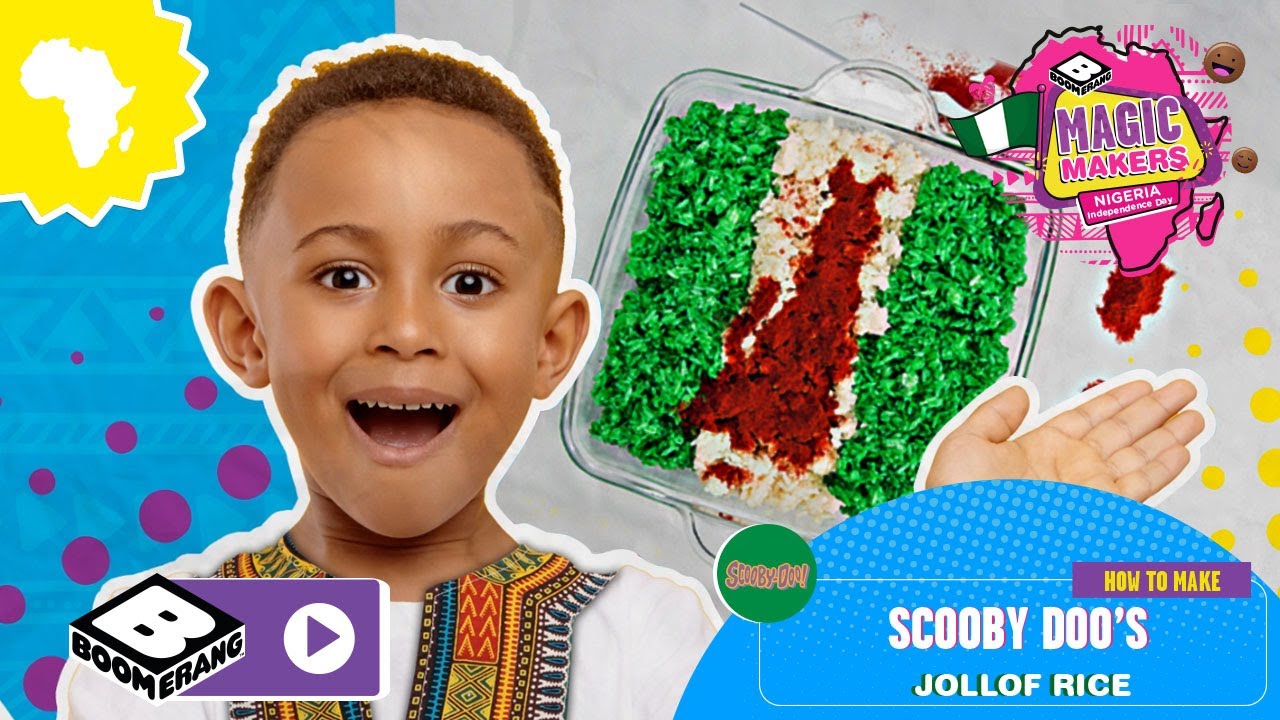 Nigerian Scooby-Doo Jollof Rice 🇳🇬 | Magic Makers | Boomerang Africa ...