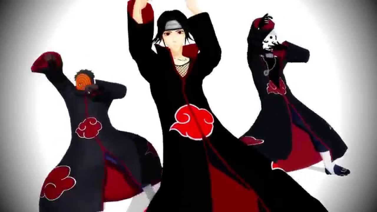 【MMD x Akatsuki】Itachi,Hidan & Tobi - Young 【NARUTO】 - YouTube