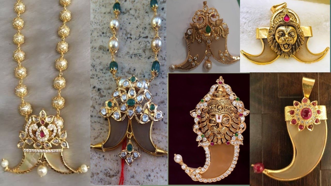 latest gold puligoru chain designs/పులిగోరు /trending puligoru new ...