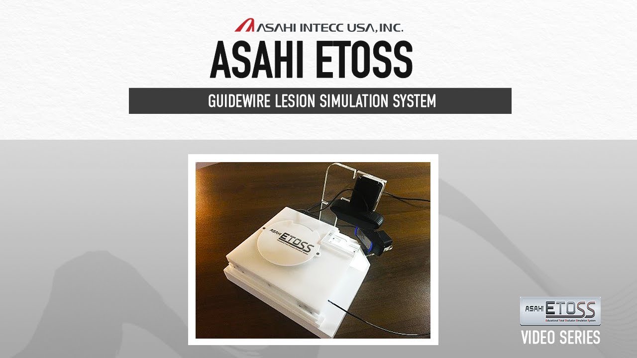 Asahi Intecc's ETOSS Guidewire Simulation System - YouTube