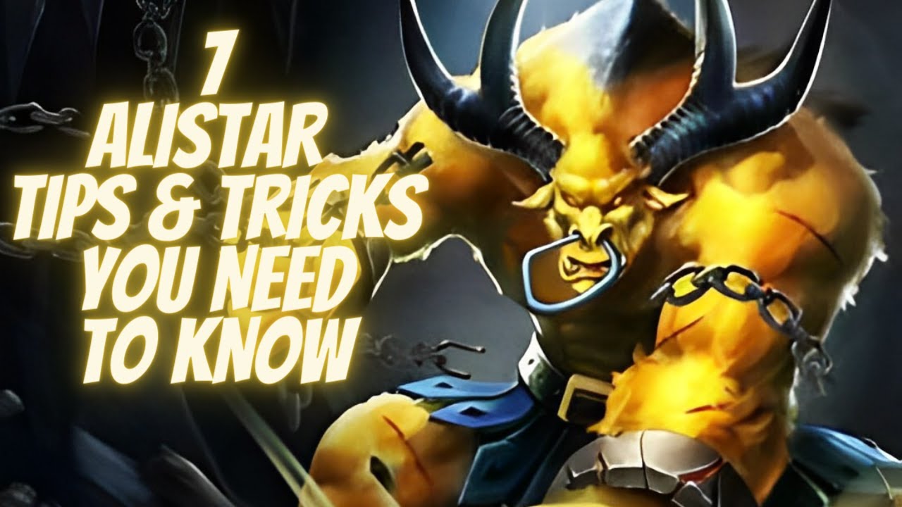 Alistar Tips & Tricks You Need To Know!! - YouTube