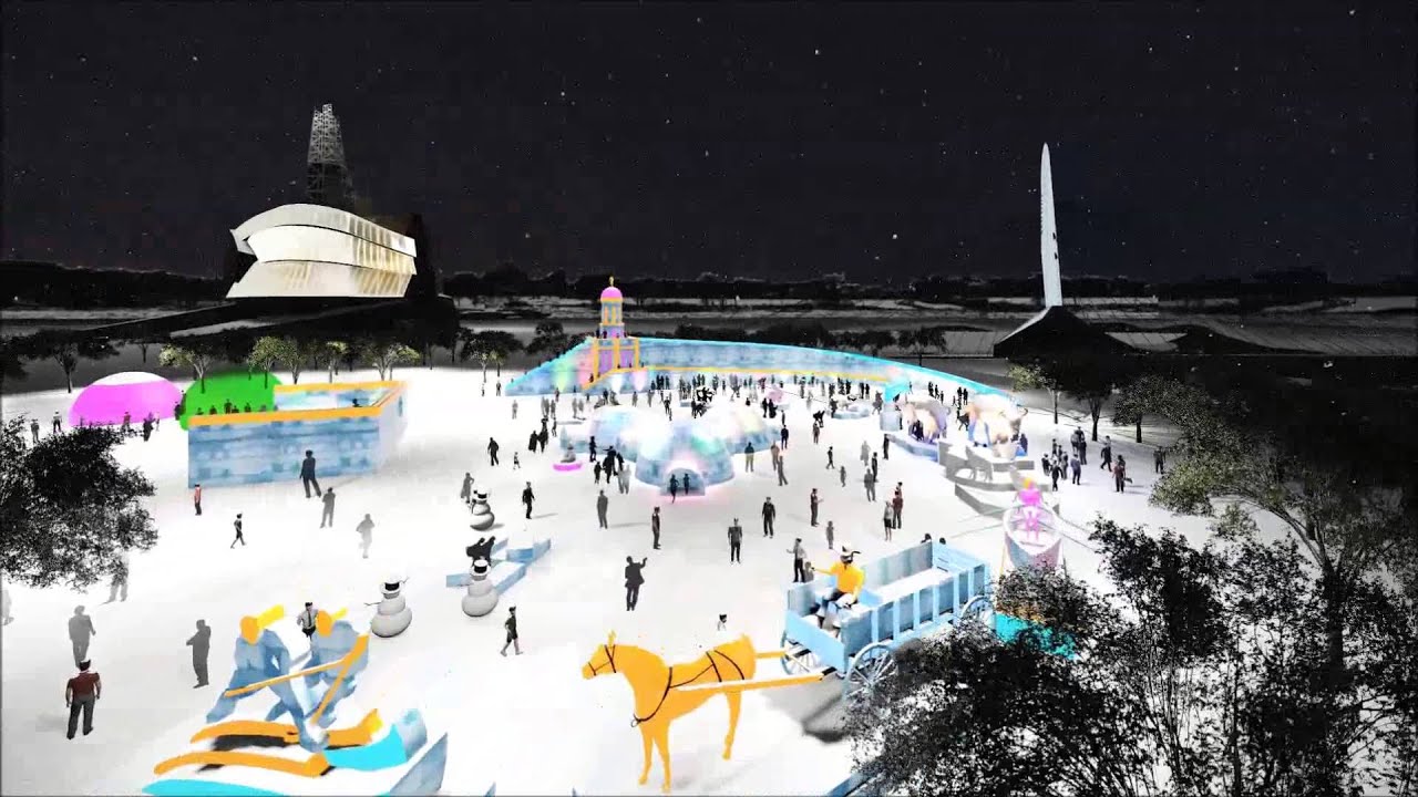 The Great Ice Show in Winnipeg Winter 2016 - YouTube