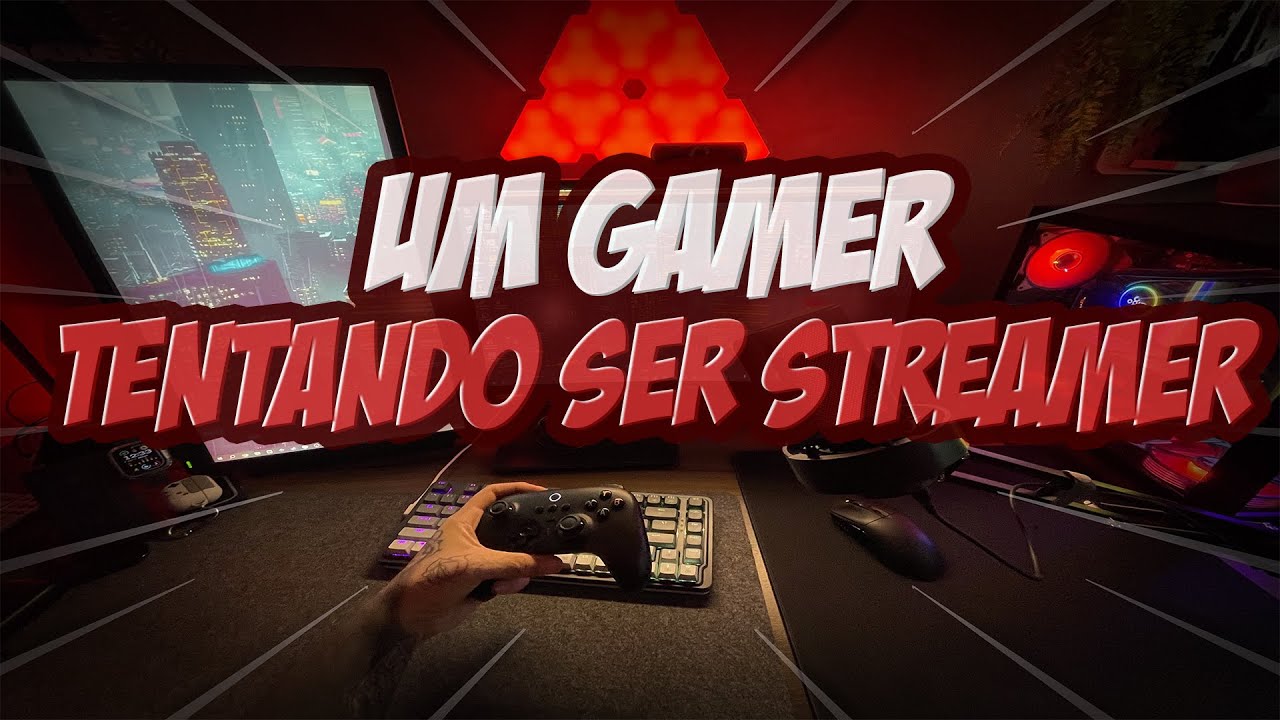 Um Gamer Tentando Ser Streamer - Making Of Da Primeira Live - YouTube