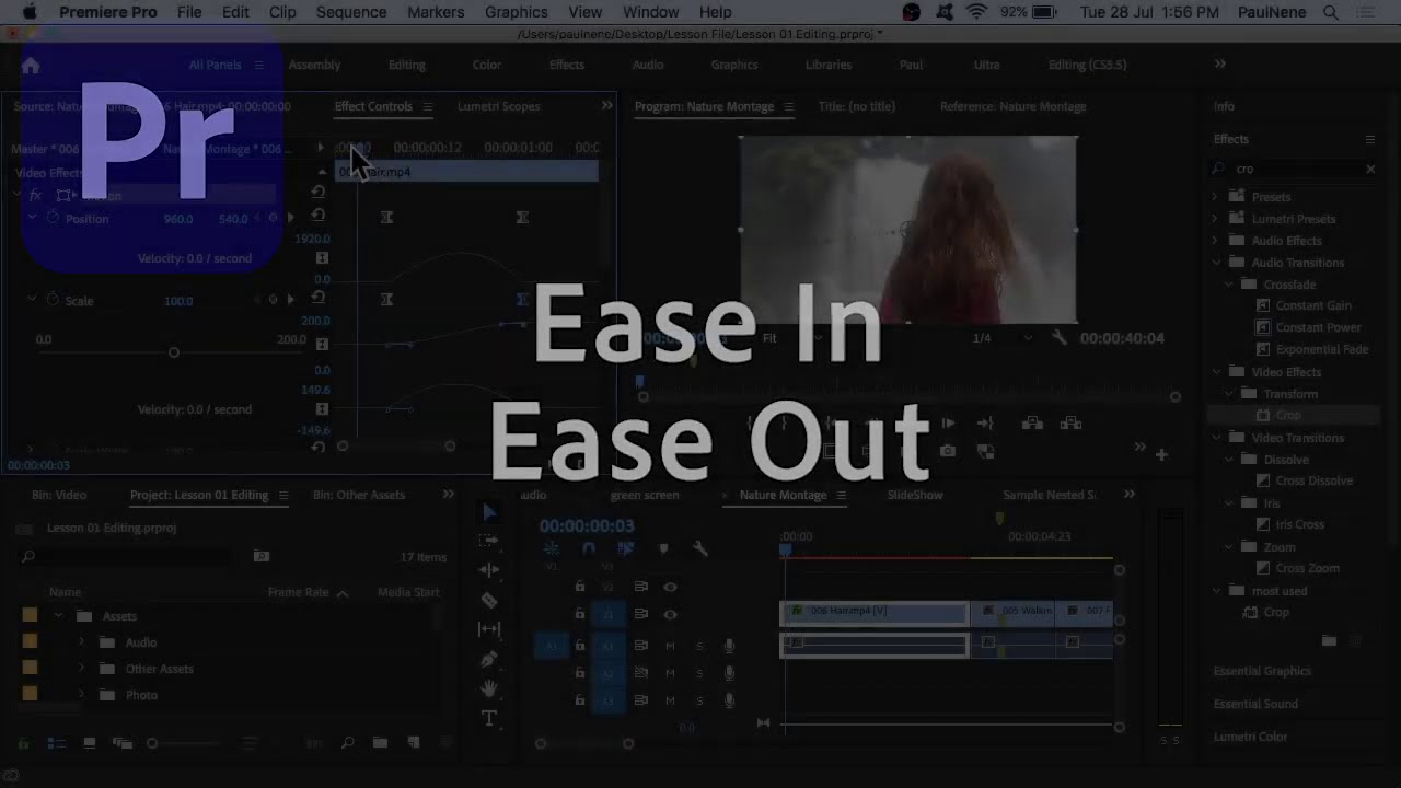 How To Add Ease In And Ease Out In Premiere Pro CC 2020 Video YouTube how-to-add-ease-in-and-ease-out-in-premiere-pro-cc-2020-video-youtube