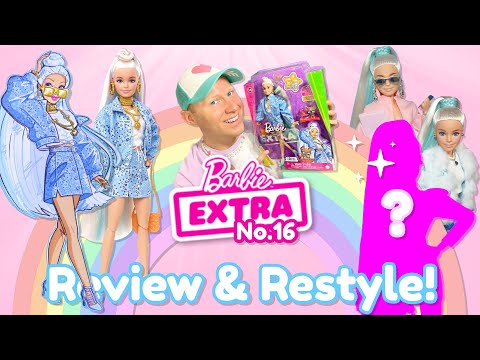 Barbie EXTRA Nr. 16 ⭐💙 Review, Restyle & Lookbook!