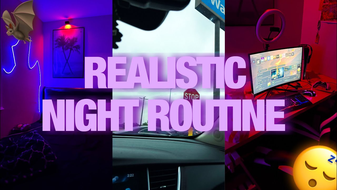 REALISTIC NIGHT ROUTINE | SENIOR BOY EDITION… - YouTube