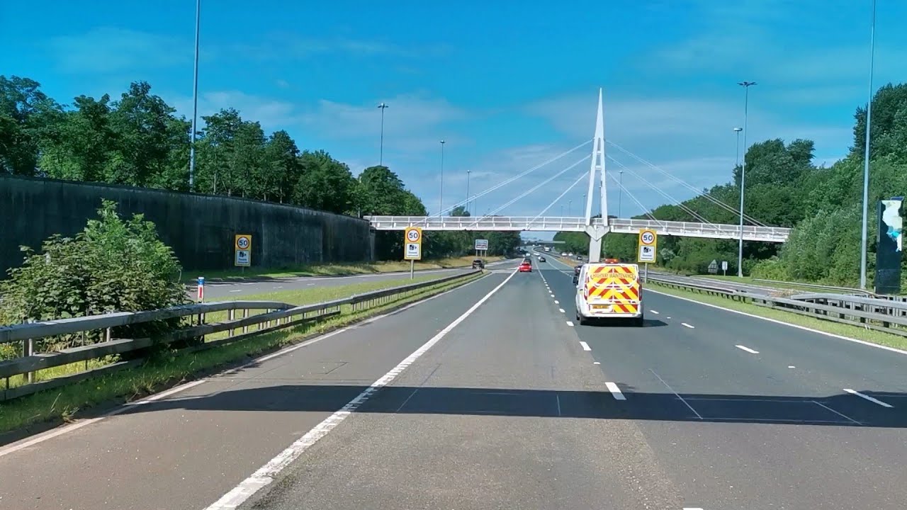 Motorway collection. Driving to Liverpool. M6 - M 62 - YouTube