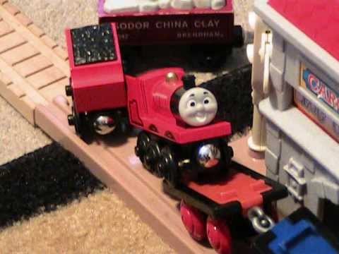 Thomas the Moronic Tank Engine Episode 6 - James' Bad Day - YouTube