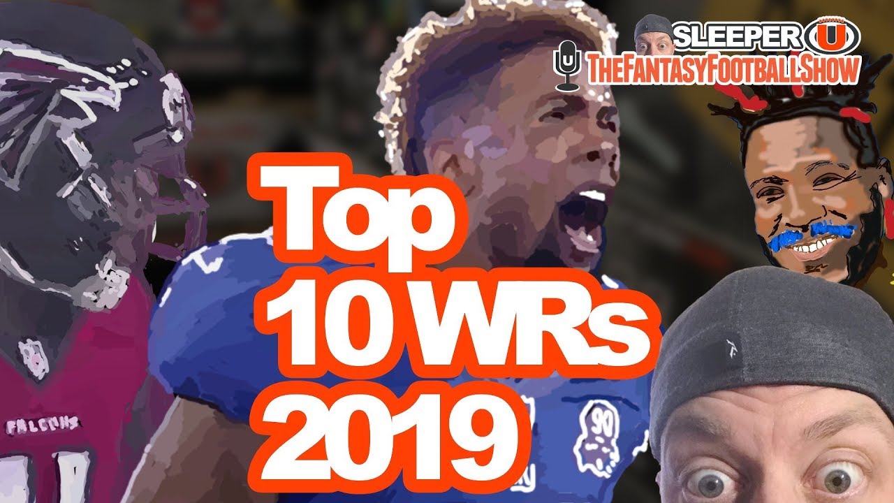 Top 10 WRs for Fantasy Football 2019 - YouTube