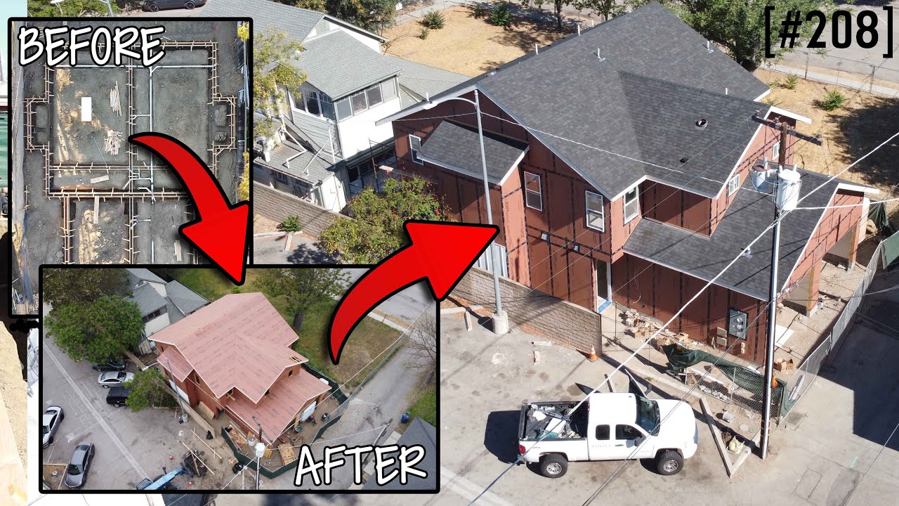 Building A House In 15 Minutes: A Construction Time-Lapse [#208] - YouTube