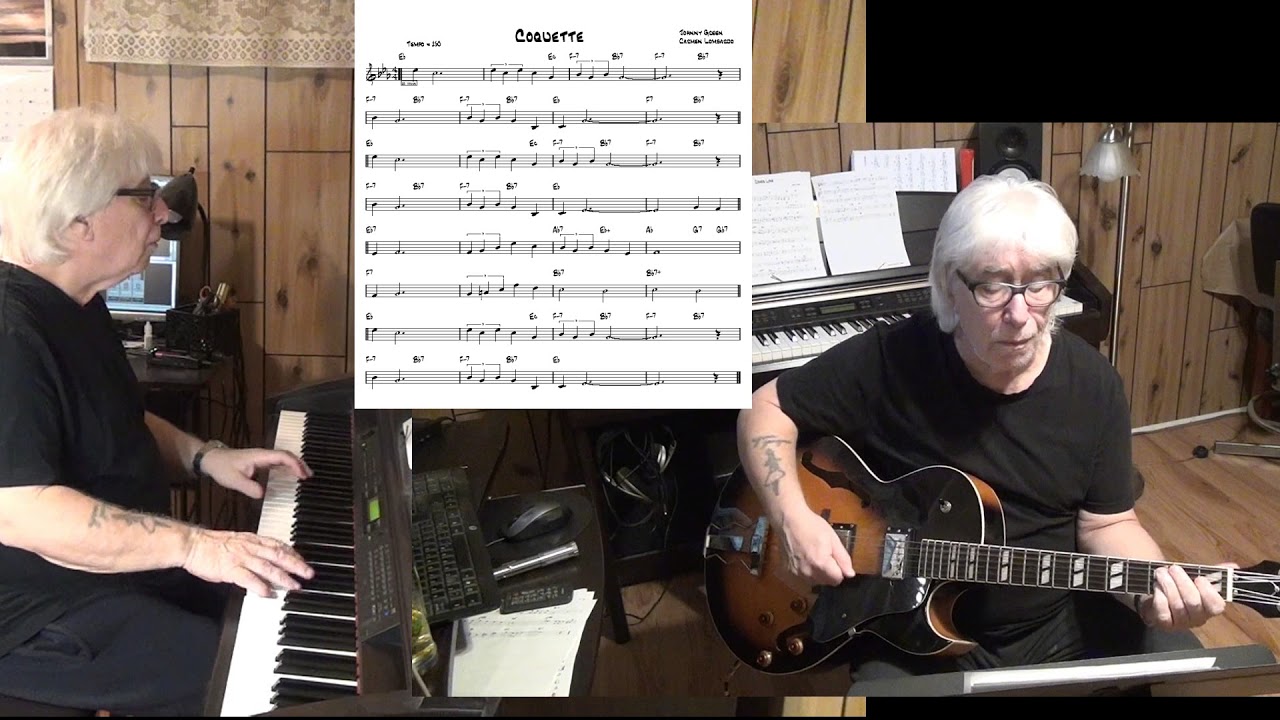 Coquette - Jazz guitar & piano cover ( Johnny Green & Carmen Lombardo ...