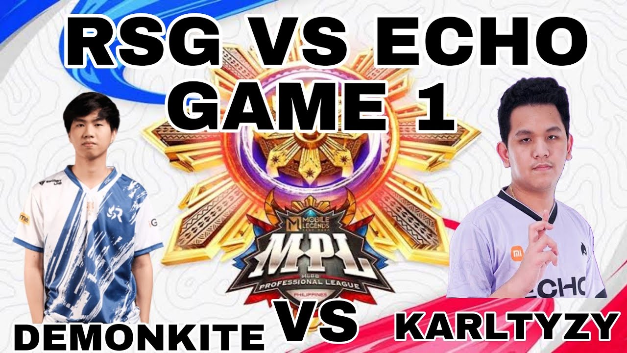 ECHO VS RSG GAME 1 WEEK 2 DAY 1 MPLPH - YouTube