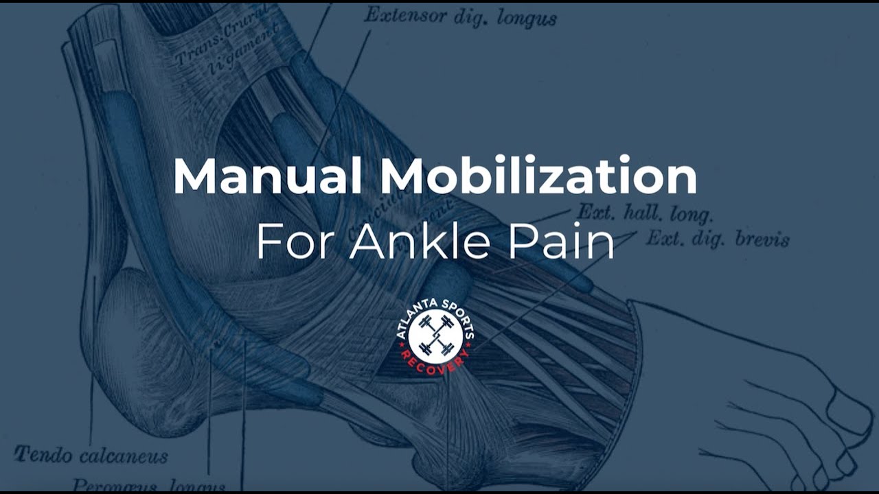 Manual Mobilization of Your Extensor Retinaculum - YouTube