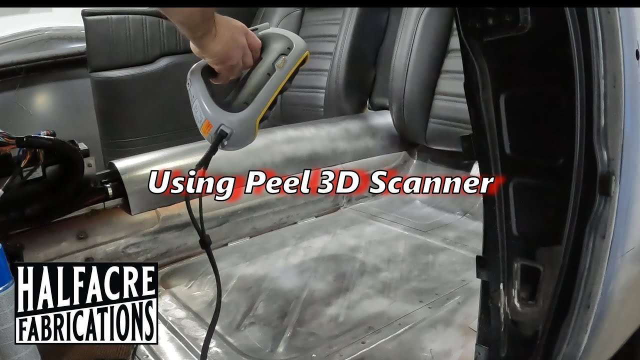 Using the Peel 3D Scanner - YouTube