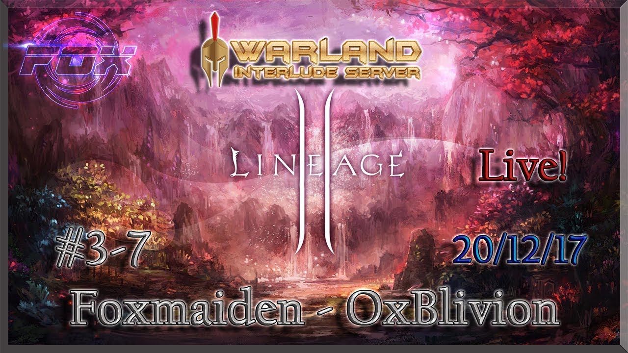 (Live)#9 Dark Crystal, o farm! - Lineage 2 WARLAND - YouTube