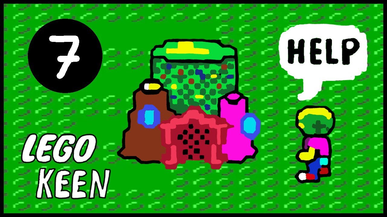 Lego Keen - Commander Keen 1 Mod - Lets Play - Part 7 - Von wegen HELP ...