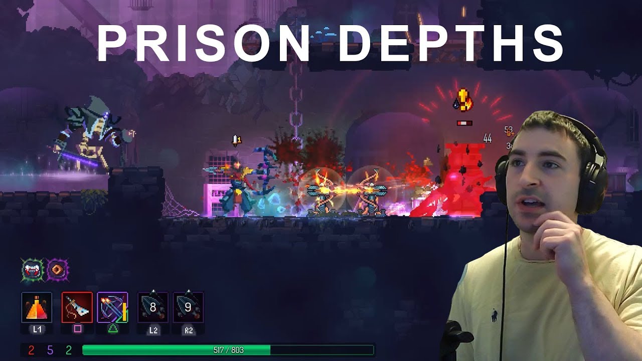 Dead Cells Walkthrough: The Prison Depths - YouTube