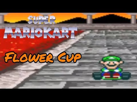 Super Mario Kart - Flower Cup - YouTube