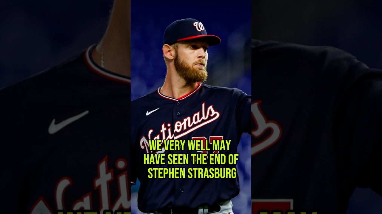 Is Stephen Strasburg done? #nationals #Strasburg - YouTube
