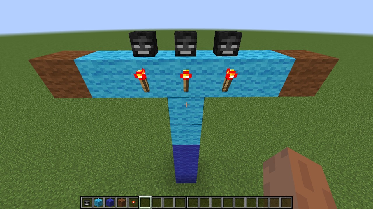 what if you create a WitherZilla Snow Boss in MINECRAFT - YouTube