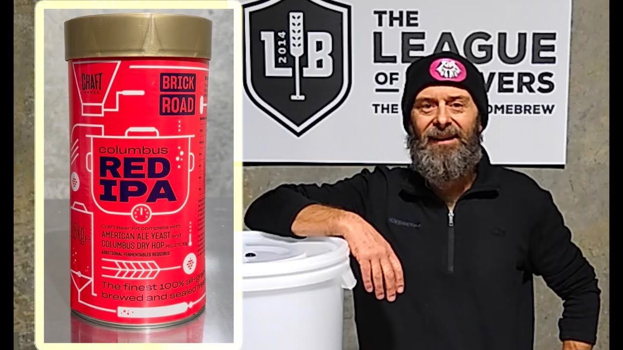 brand new Brick Road Craft Columbus Red IPA - YouTube