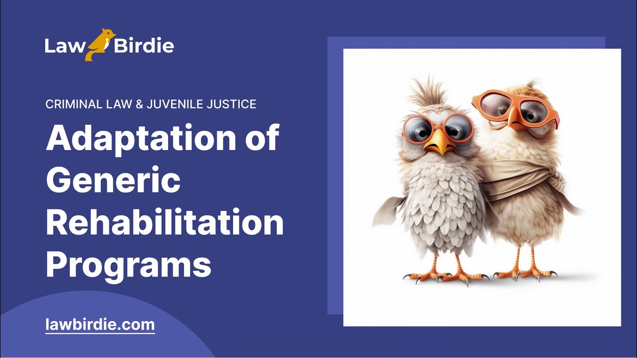 Adaptation of Generic Rehabilitation Programs - Essay Example - YouTube