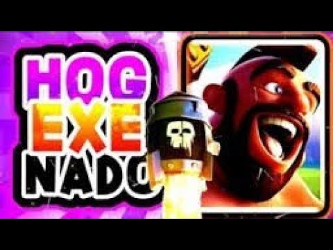 GAMEPLAY HOG EXE!!CLASH ROYALE - YouTube