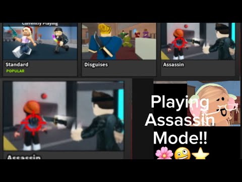 PLAYING ASSASSIN MODE!! MM2 gameplay, funny moments! - YouTube