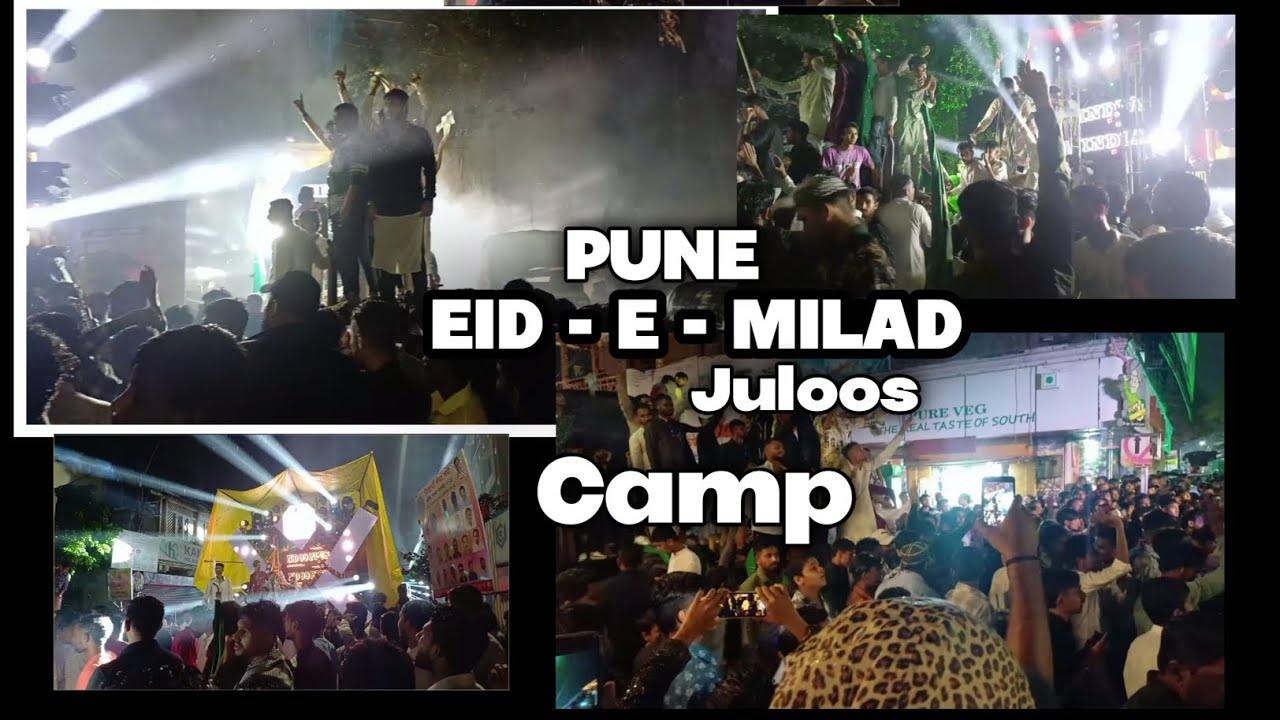 Eid - e - Milad juloos pune camp || Full vlog - YouTube