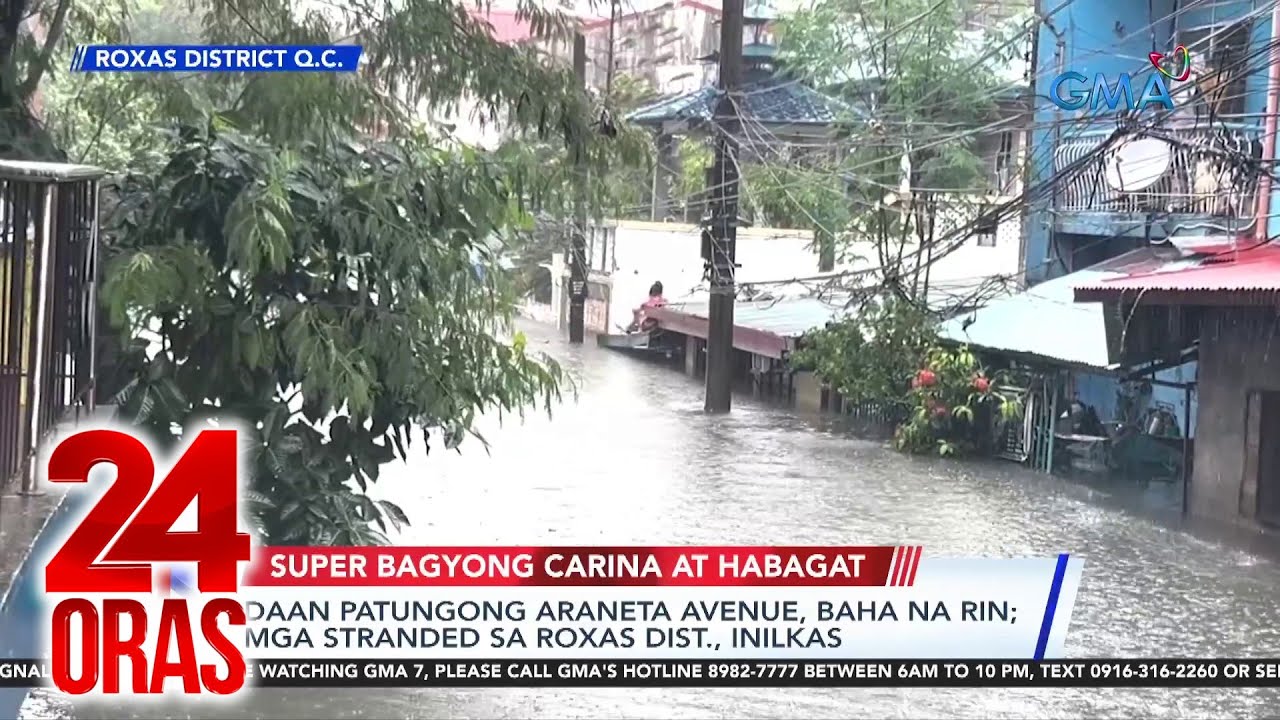 Daan patungong Araneta Avenue, baha na rin; mga stranded sa Roxas ...
