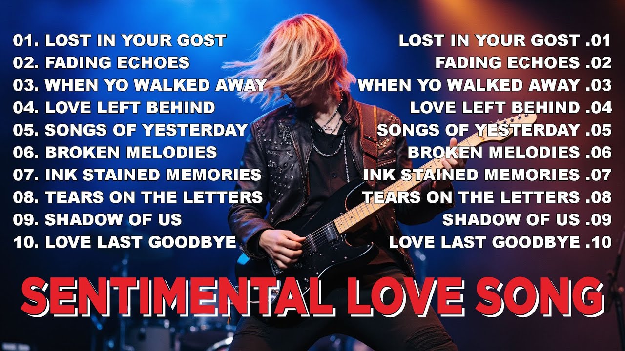 Sad Romantic Rock Ballads | Beautiful Rock Ballads 80's | Rock Love ...