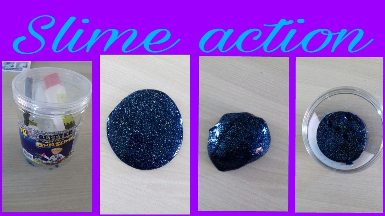 Slime action - YouTube