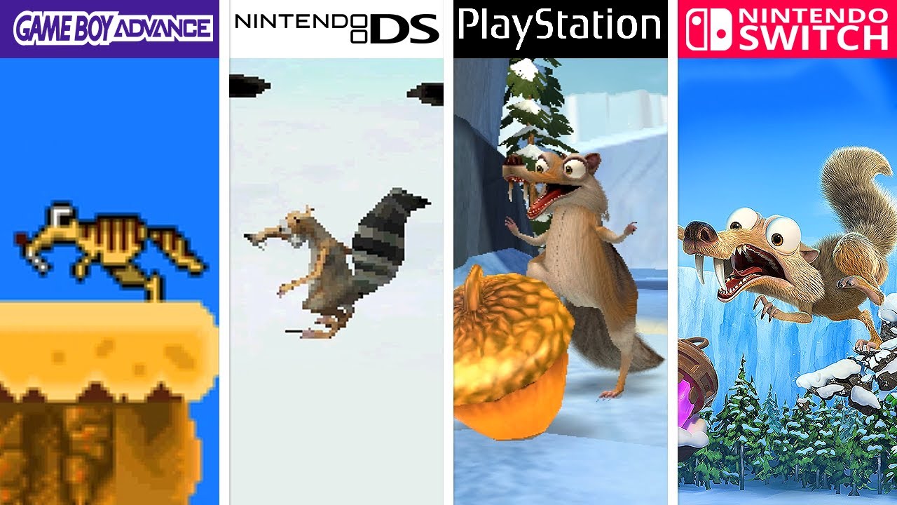 Evolution Of Ice Age Games - YouTube