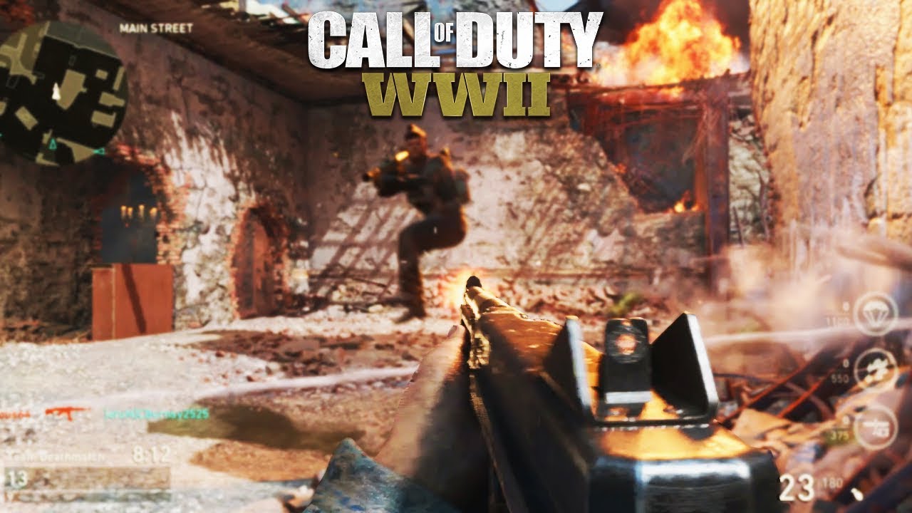 New TOMMY GUN - COD WW2 M1928 Gameplay + Review - YouTube