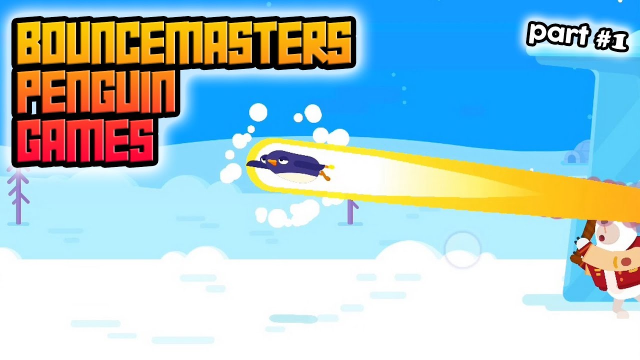 Bouncemasters: Penguin Games part 1 | GamePlay Mobile Games - YouTube