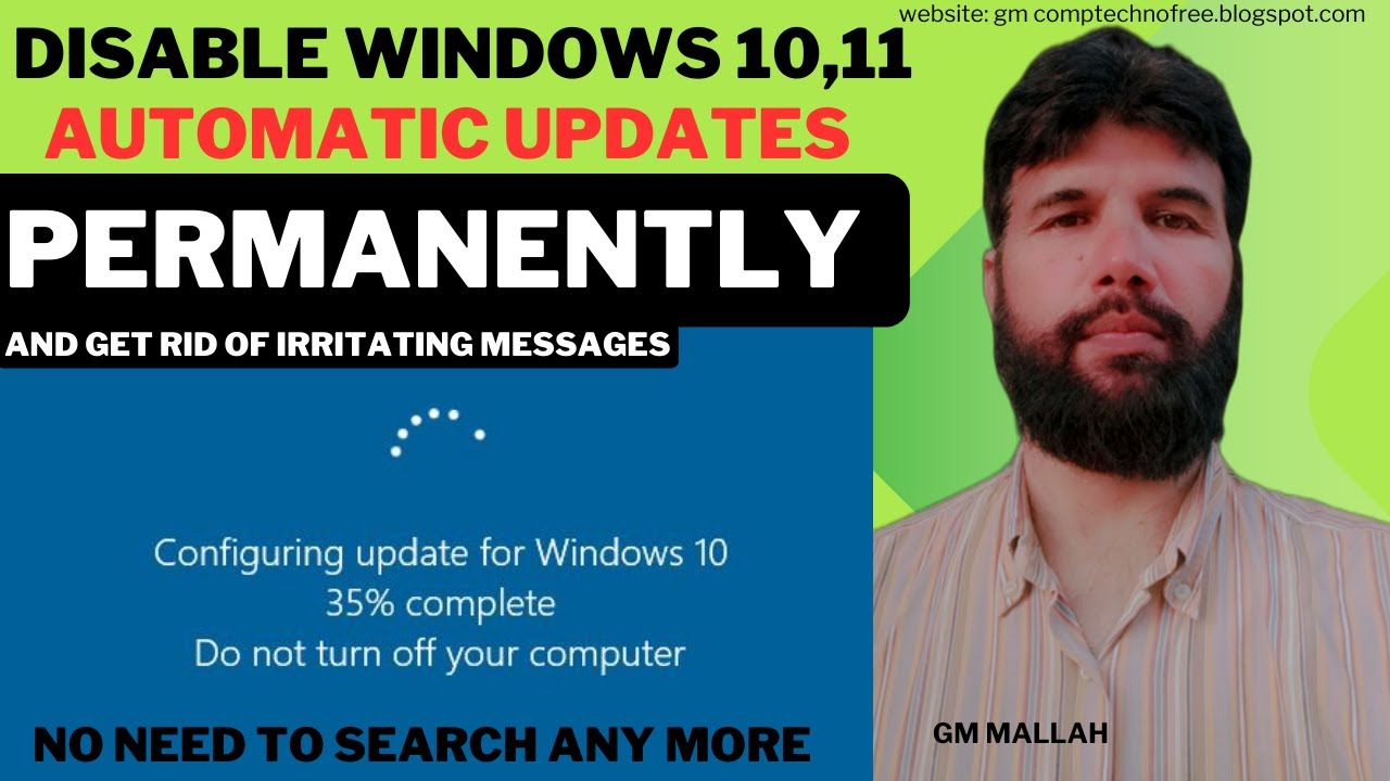 how to disable windows automatic updates permanently windows 10 11 ...