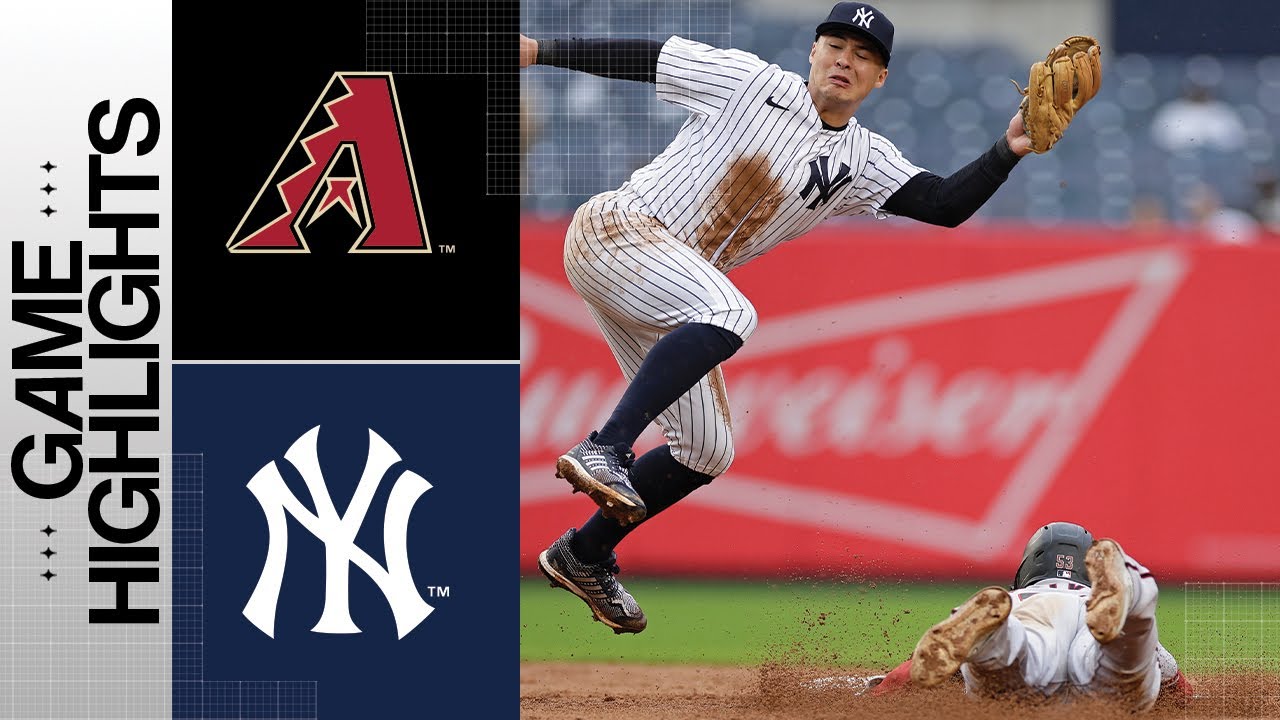 D-backs vs. Yankees Highlights (9/25/23) | MLB Highlights - YouTube