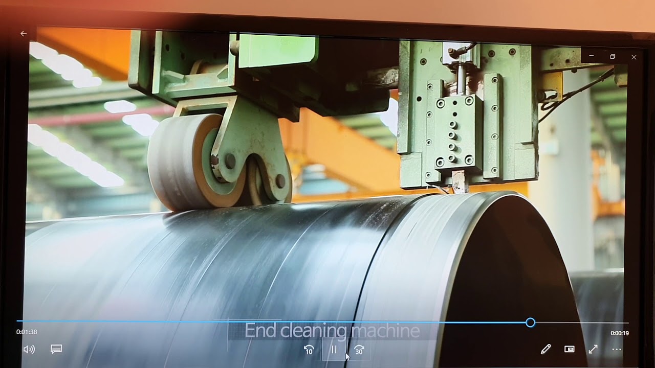 3 Layer PE Coating Line 1650A 3 - YouTube