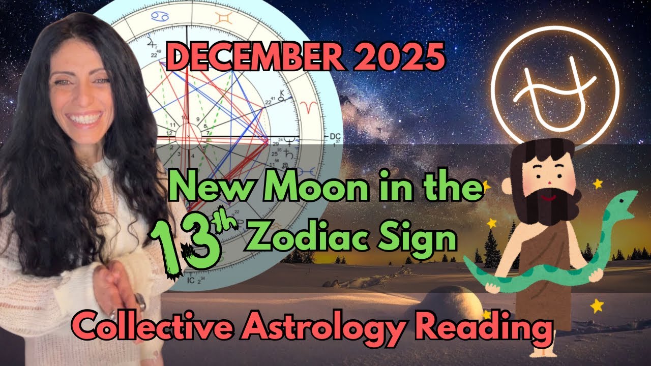 🌑 New Moon in the 13th zodiac Sign ⛎🔥December 2025🔮 Collective ...