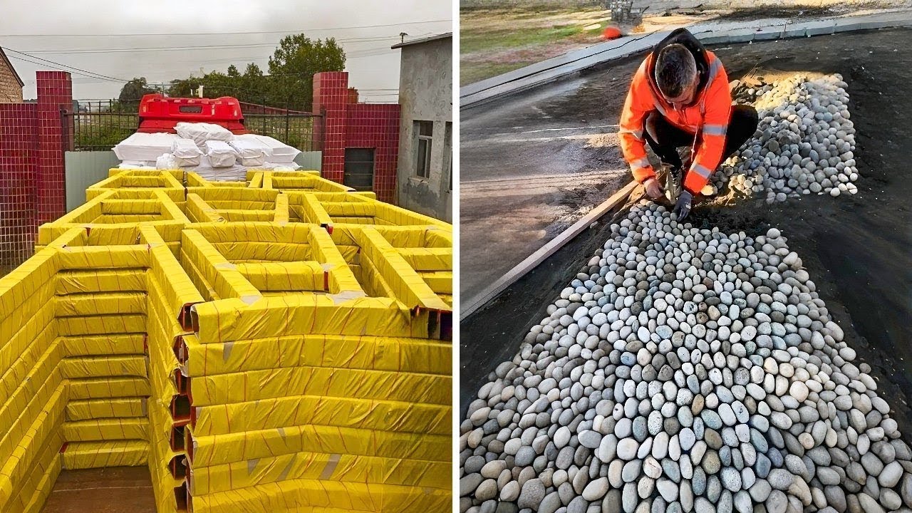 Ingenious Construction Workers That Work Extremely Well - YouTube