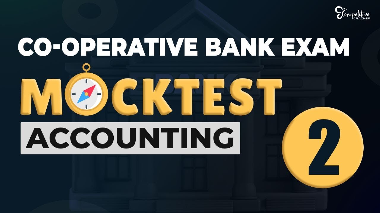 CO OPERATIVE BANK EXAM | MOCK TEST PART 2 | BANK EXAM PREPARATION | CO ...