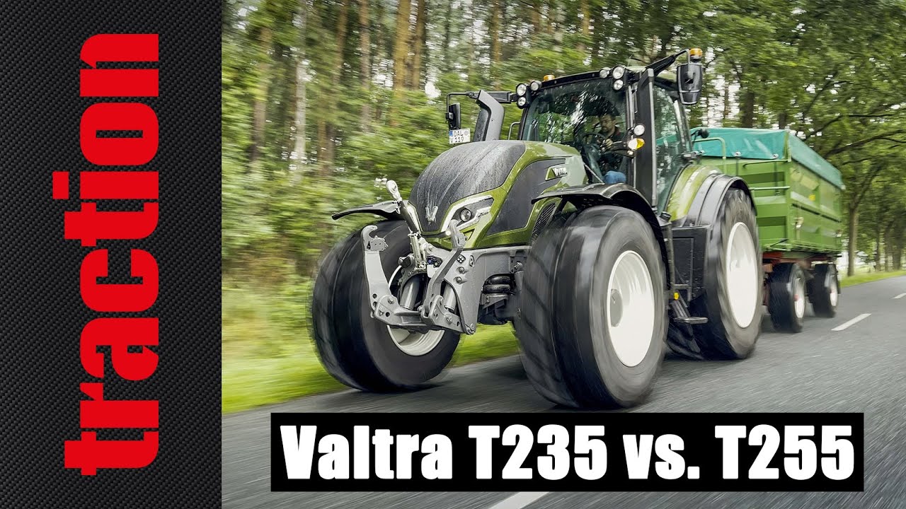 Valtra T255 Versu gegen T235 Direct - YouTube