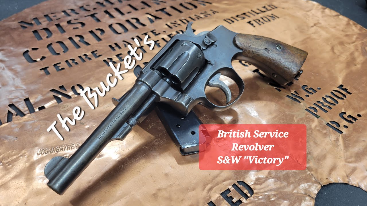 British Combat Revolver S&W Victory - YouTube