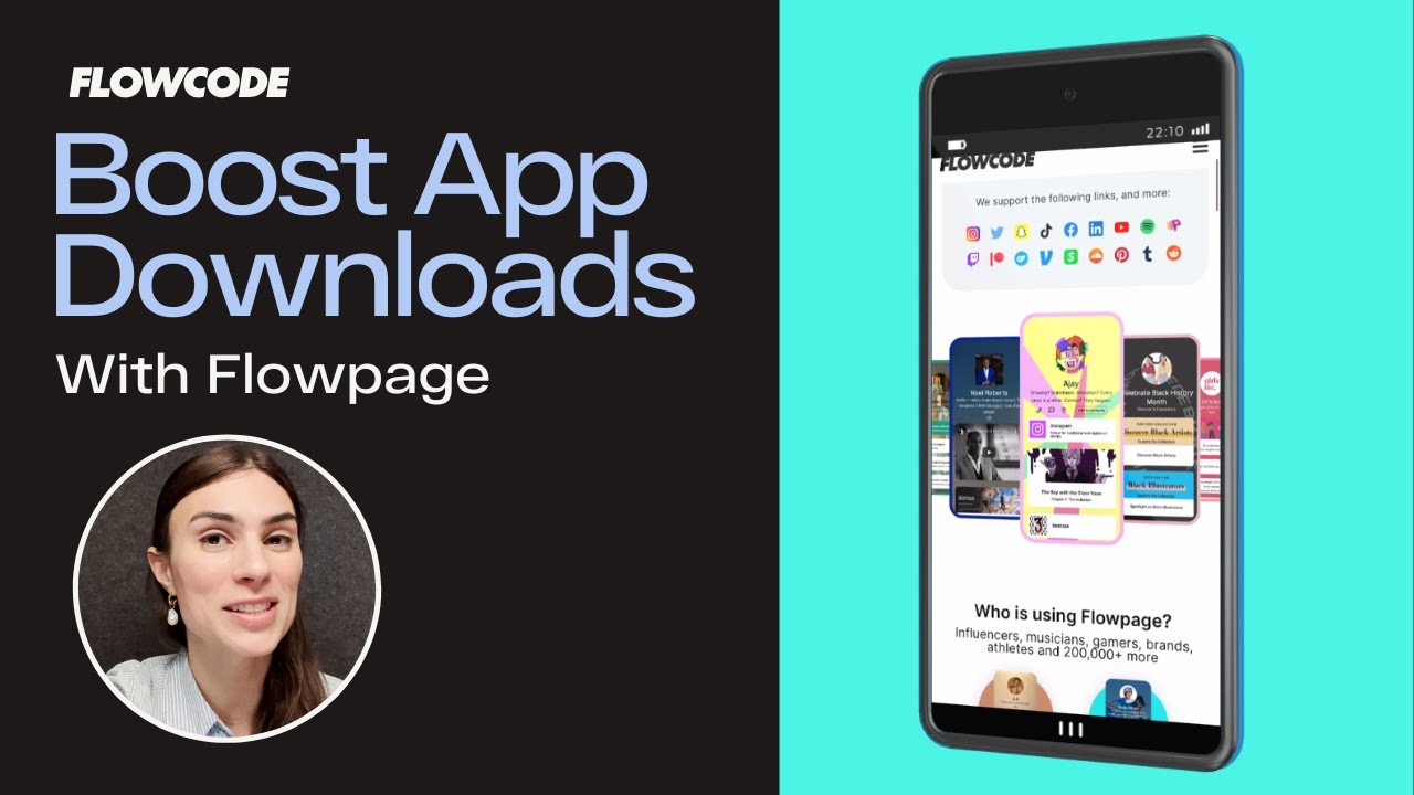 Boost App Downloads with Flowpage! - YouTube