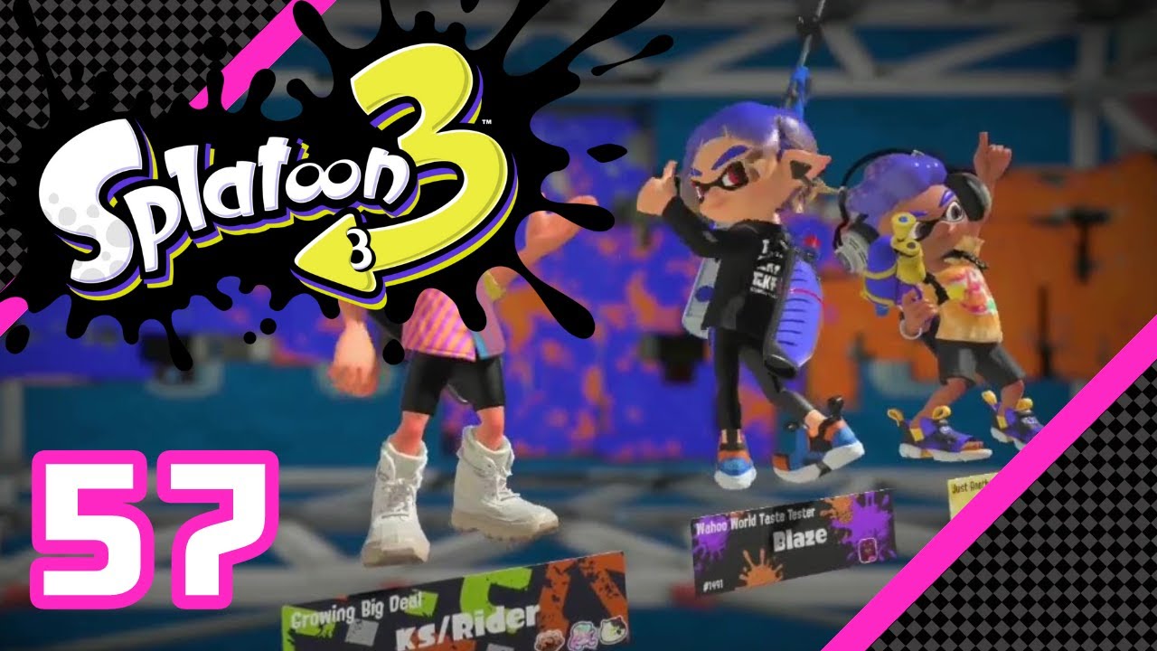 Splatoon 3 - Turf War with the E-liter 4K! - Playthrough (57) - YouTube